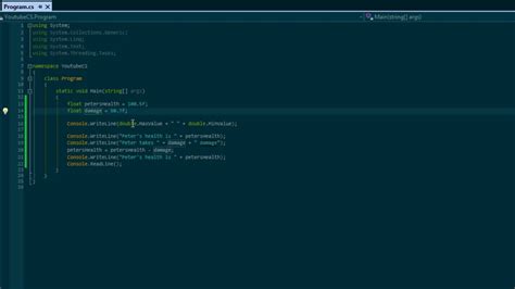 C Made Easy Tutorial 4 Exploring More Variable Types Youtube