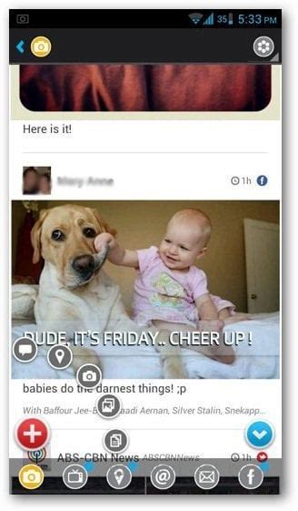 scope beta for android manages multiple social networks