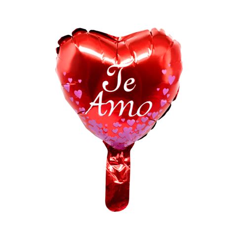 Globo 10″ Corazón Te Amo Corazoncitos Un Clypchile