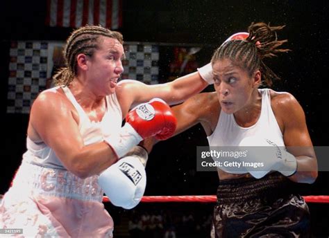 Christy Martin And Laila Ali Square Off On August 23 2003 At The News Photo Getty Images