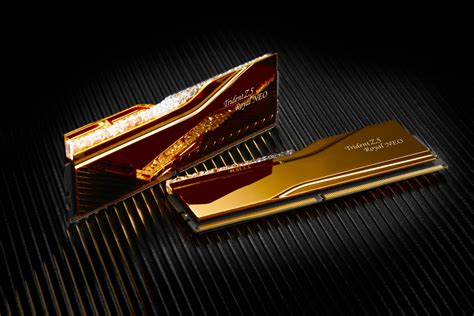 Worlds First 128gb Ddr5 Ram With 8 000 Mt S Speeds Just Happens To Come In A Luxurious Golden