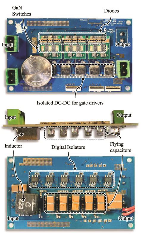 gan based flying capacitor multilevel boost converter for high step up conversion grainger ceme
