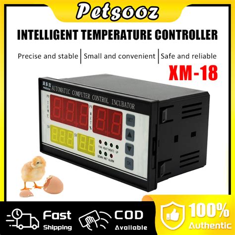 Xm 18 Automatic Egg Incubator Controller Temperature And Humidity Intelligent Controller Sensor