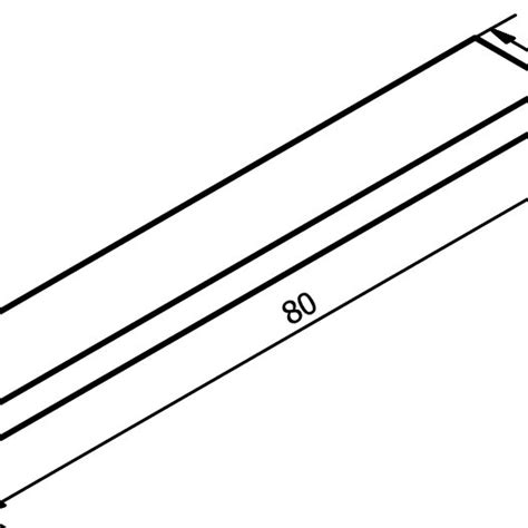 Schematic Representation Of Specimen Geometry Download Scientific