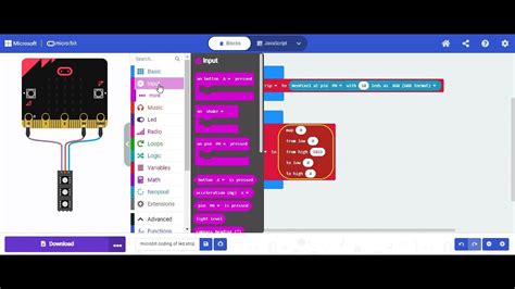 Microbit Coding Of Led Strip For Energy Storage Muhamer Ujkani Youtube