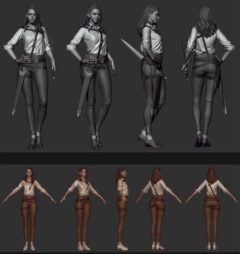 Do 3d Game Character Rigging 3d Metahuman And Animation For Unity Unreal Engine By Ingm921 Fiverr