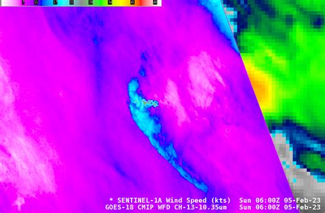 Sentinel 1a Sar Data Over The South Pacific — Cimss Satellite Blog Cimss