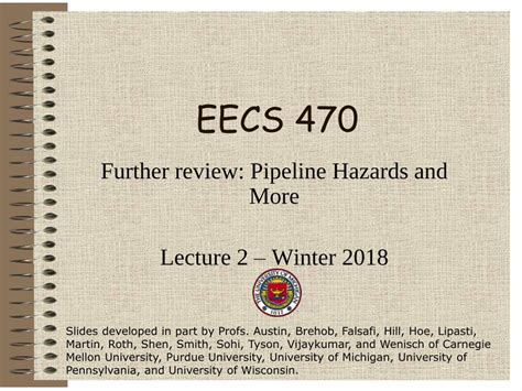 pdf eecs 470€¢cisc complex instruction set computing risc