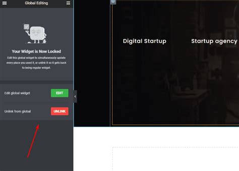 How To Use Elementor Global Widget In 2025 Global Changes