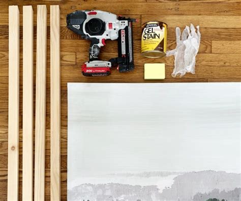 Easy DIY Canvas Frame Made By Carli