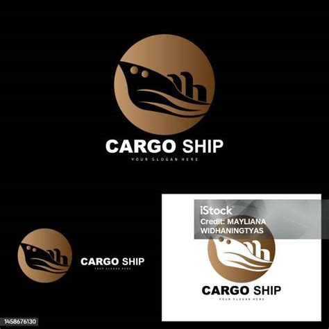 화물선 로고 빠른 화물선 벡터 범선 선박 제조 회사를위한 디자인 수로 항해 해양 차량 운송 물류 강에 대한 스톡 벡터 아트 및 기타 이미지 Istock
