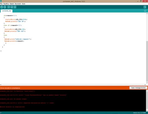 Problema Comandare Led Da Tastiera Generale Arduino Forum