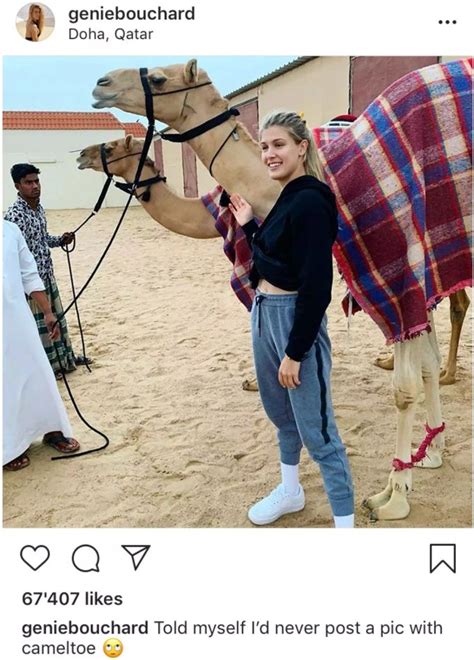 Eugenie Bouchard Posiert Auf Instagram Mit Cameltoe Nau Ch