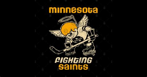 Defunct Minnesota Fighting Saints Hockey Team Hockey Sticker