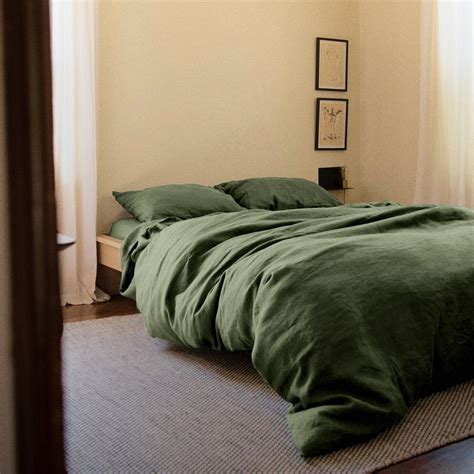 Linen Duvet Cover Queen Rough Linen