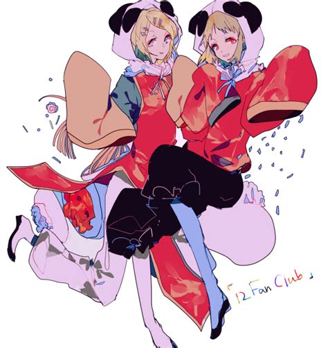 Kagamine Rin And Gumi Vocaloid And More Drawn By Len Danbooru