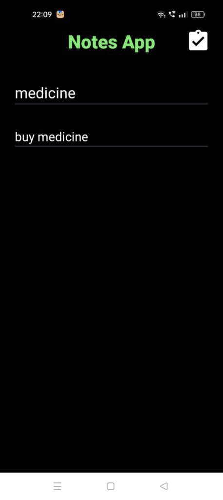 Notes Android App Using Sqlite Notes Android App Project Make A
