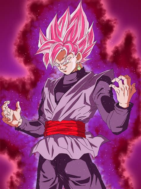 Goku Black Super Saiyan Rose By Supersageto On Deviantart