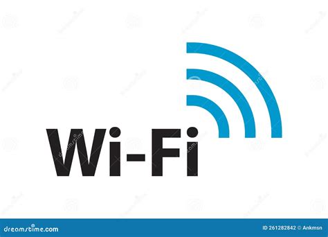 Wi Fi Symbol Signal Connection Vector Wireless Internet Technology Sign Stock Vector