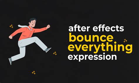 Bounce Expression In After Effects After Effects Quick Tips And Tricks