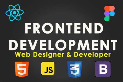 Your Front End Web Developer With Html Css React Js Javascript By
