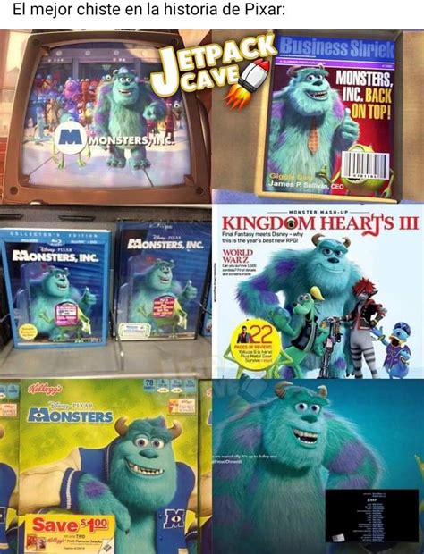 Aparezco En La Portada 🥹 Portadas Monsters Inc Memes