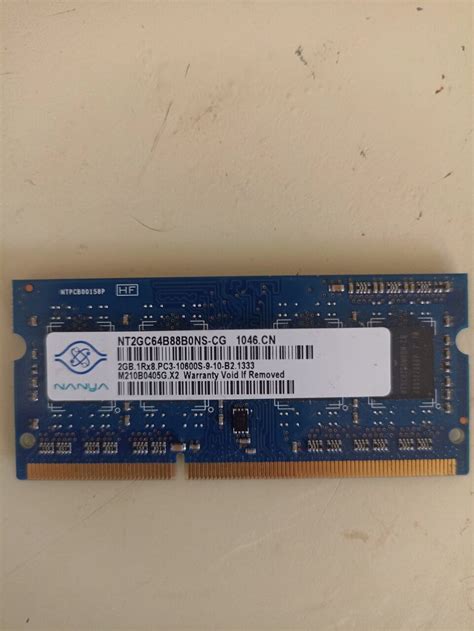 For Sale Laptop Memory 2gb Ddr3 Montego Bay