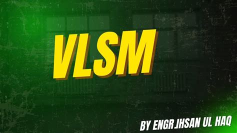 Vlsm Variable Length Subnet Masking Explained Subnetting Made Smarter Youtube