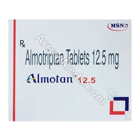 Almotriptan Uses Dosage Side Effects Arrowmeds