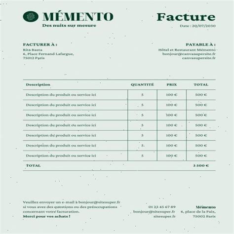 Essai Factures1 Classification Dataset By Janet