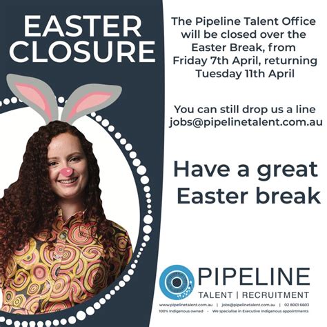 Lily Coleman On Linkedin Pipeline Talent Would Like To Wish You All A Great Easter Break Filled…