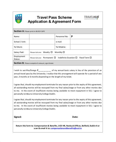 Free Bus Pass Application Form PlanForms Net