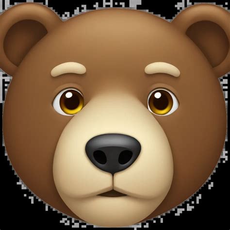 Bear Emoji Ai Emoji Generator