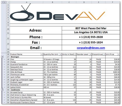 WinForms Grid Excel Data Export Customization