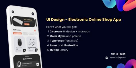 Ui Design Electronic Online Shop App Figma