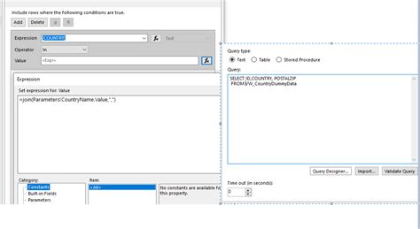 Reporting Services Power BI Report Builder Multiple Selection In Query Stack Overflow