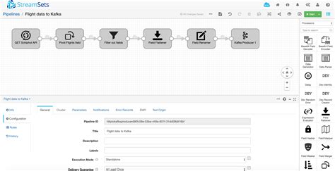 Creating A Real Time Flight Info Data Pipeline With Streamsets Kafka