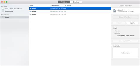 Ios Build Successful Archive Not Visible In Xcode 92 Stack Overflow