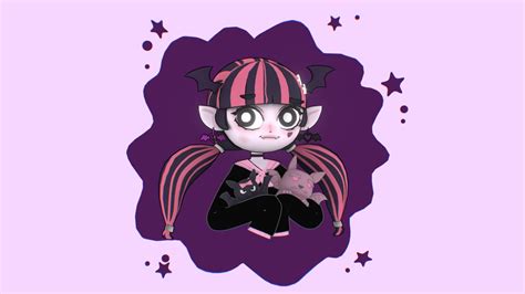 Chibi Draculaura Deep3dsea
