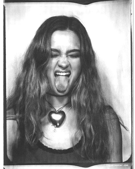 Lizzy Greene Tongue Out Greene Photo Booth Armani Beauty