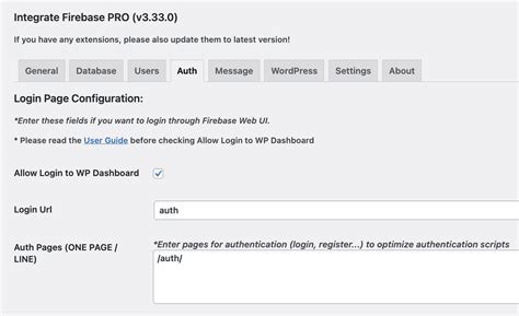 Wordpress User Integration — Firebase Wordpress Integration 2390