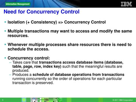 Ppt Transaction Concurrency Control And Locking Examples On Informix Dynamic Server
