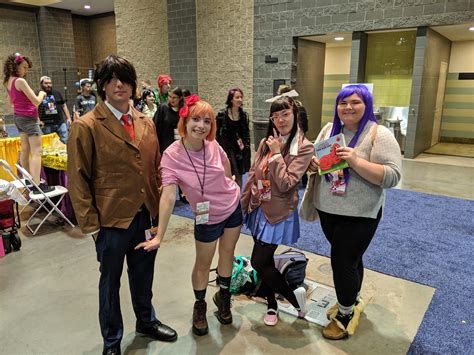 Some Cool Ddlc Cosplays I Saw At A Convention Ddlc