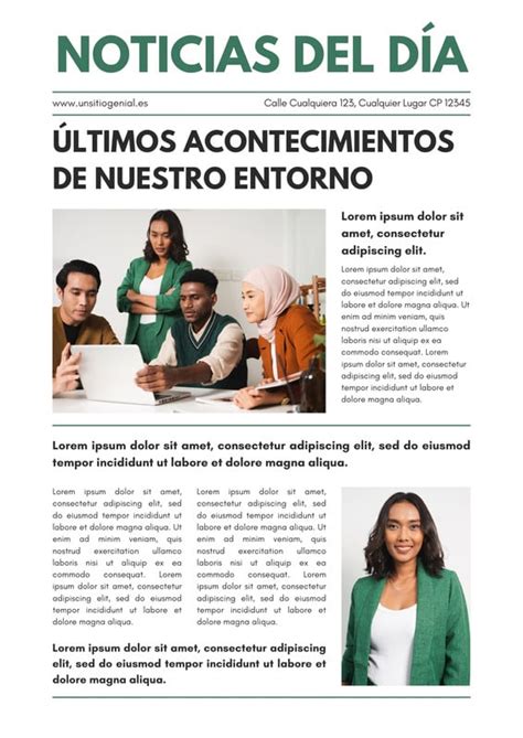 Plantillas Noticias Gratis Y Editables Canva