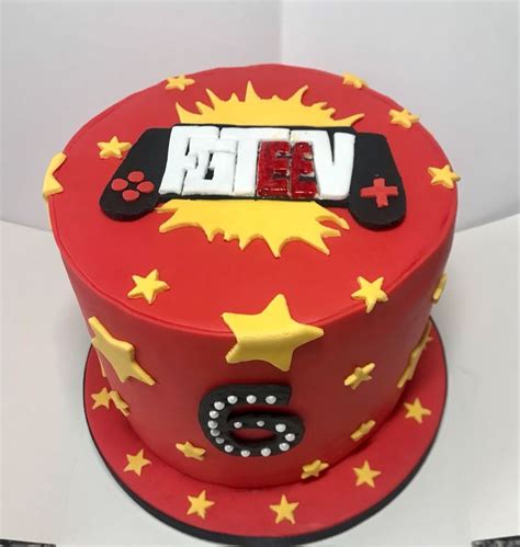 Fgteev Birthday Cake With Spiderman And Cool Design