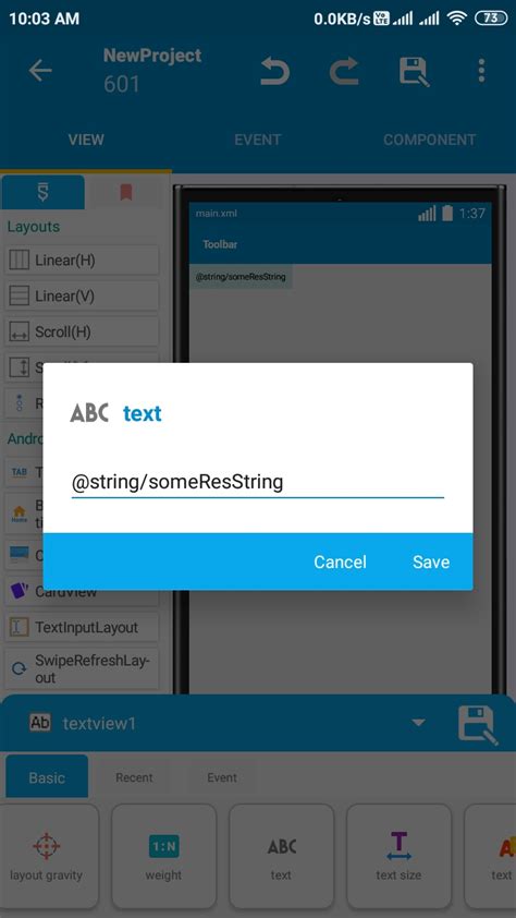 Allow To Set String From Resources · Issue 447 · Sketchware Pro