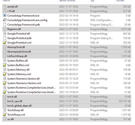 This Application Or Script Uses Torchsharp But Doesnt Contain A Reference To Libtorch Cpu 113