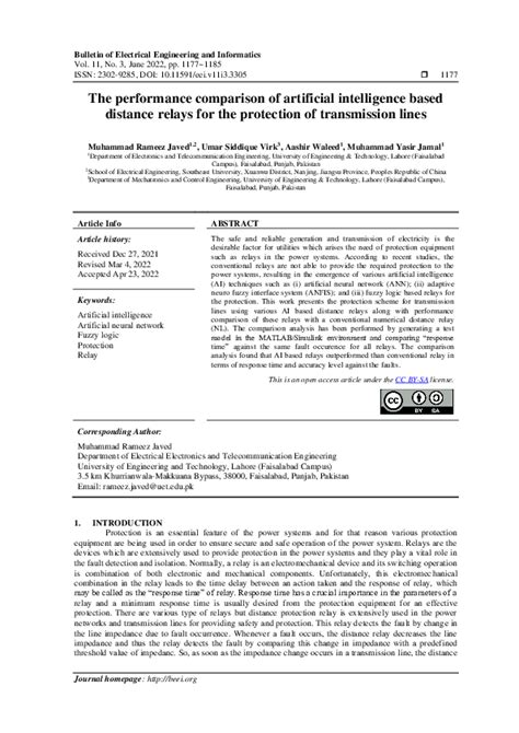 Pdf The Performance Comparison Of Artificial Intelligence Based