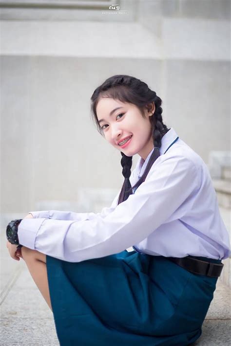 เปิดวาร์ป น้องมาย สาวมัธยมปลายสุดน่ารัก มาพร้อมกับความสดใส สาวม ปลาย