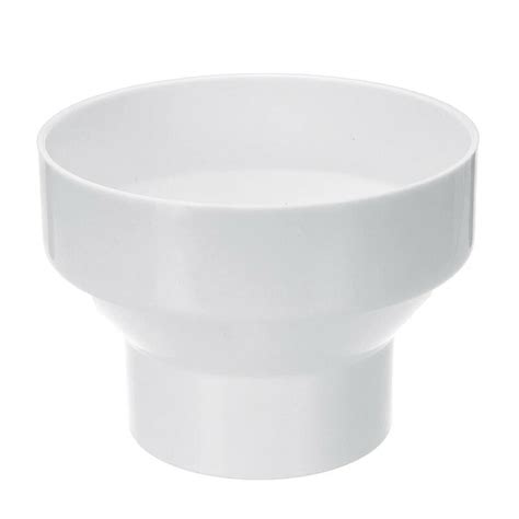 배기 팬 어댑터 150 ~ 100mm 피팅 200 ~ 150mm 무독성 부품 파이프 플라스틱 교체 환기 화이트 배관